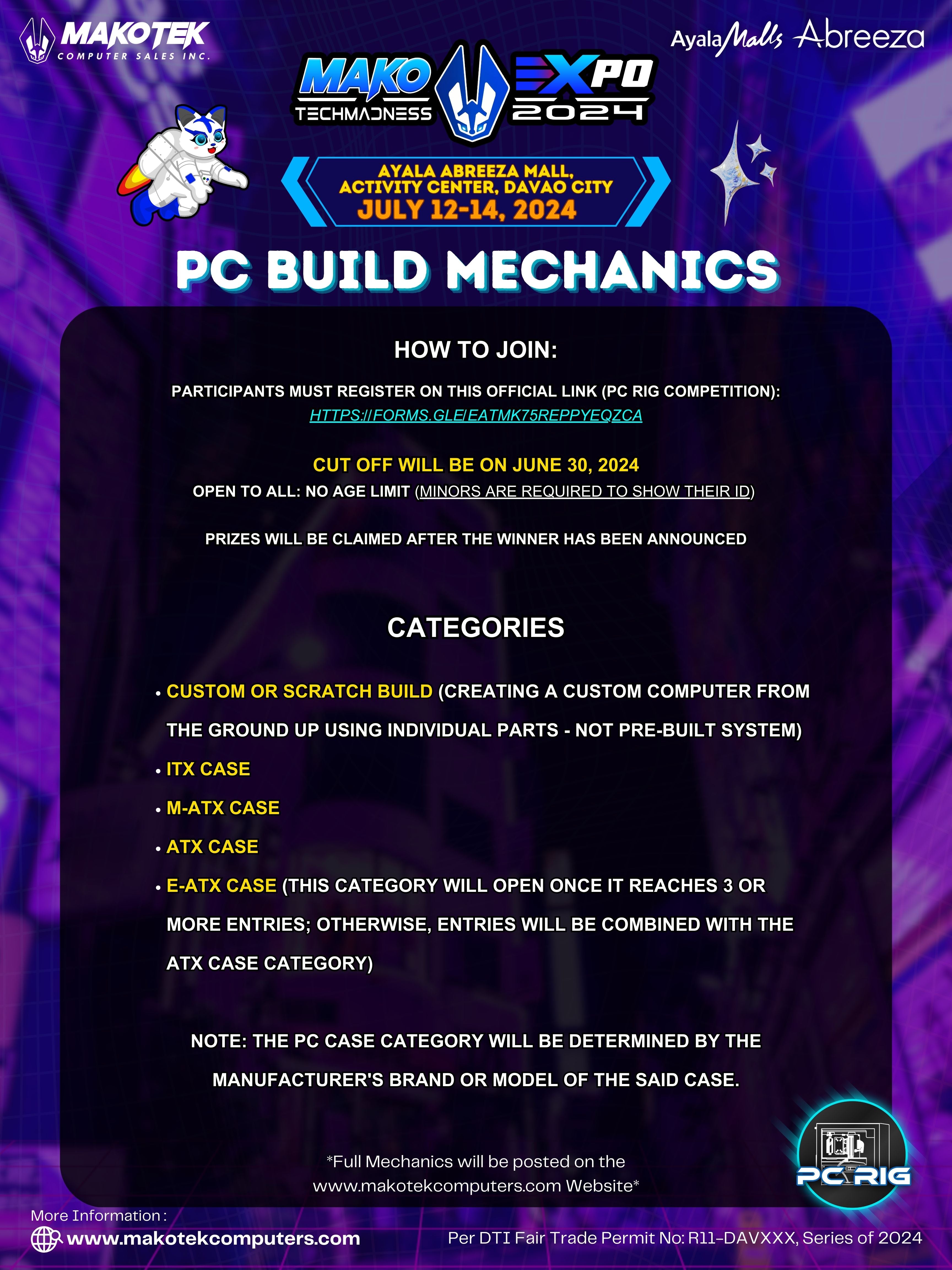 Raffle & Tournament Mechanics – Makotek Computer Sales Inc