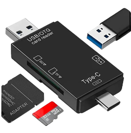 6 IN 1 OTG USB 3.0 MEMORY CARD READER – Makotek Computer Sales Inc