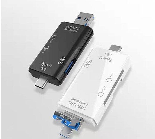 6 IN 1 OTG USB 3.0 | SD CARD READER | USB TYPE C | MICRO TF SD USB ADA ...