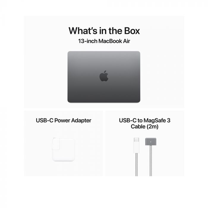 APPLE MRXN3PP/A MACBOOK AIR M3 13 | M3 CHIP | 8 CORE CPU | 8 CORE GPU ...