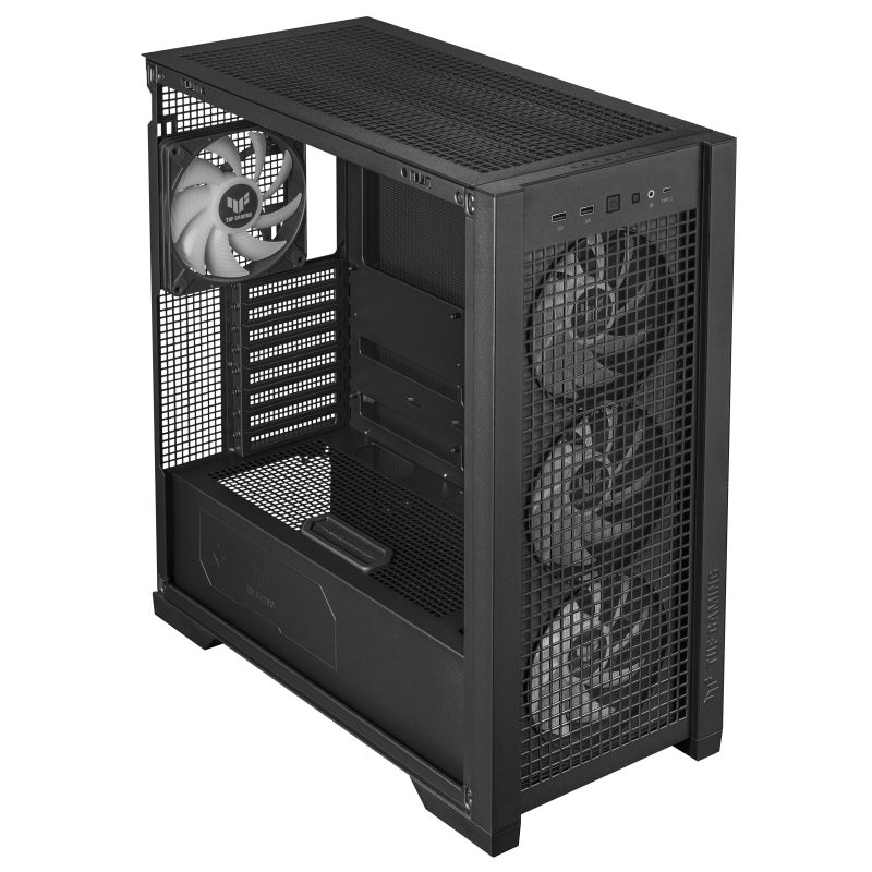 ASUS GT302 TUF GAMING PC CASE | ARGB | ATX | MIDTOWER | 4X ARGB FAN ...