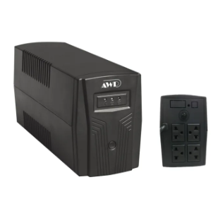 AWP AID1000 | 1000VA | 600W | LED | AVR | 4 UNIVERSAL SOCKETS | 6 MONT ...