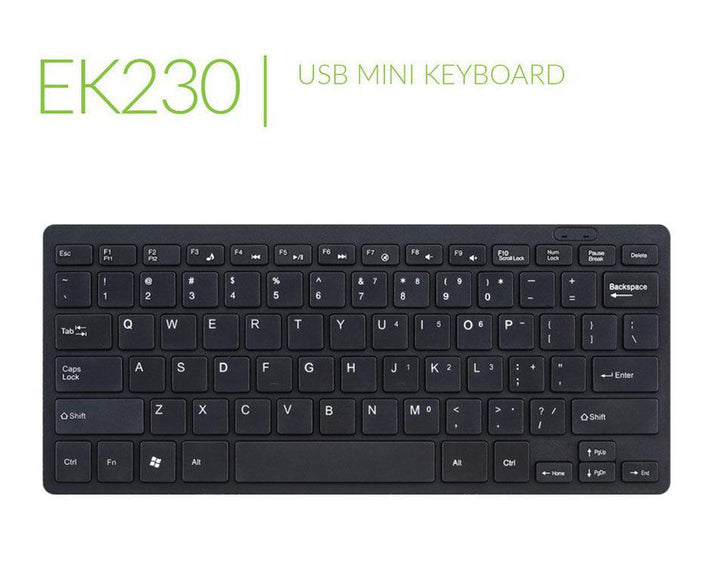BOSSTON EK230 MINI KEYBOARD | 6 MONTHS WARRANTY KEYBOARD – Makotek ...