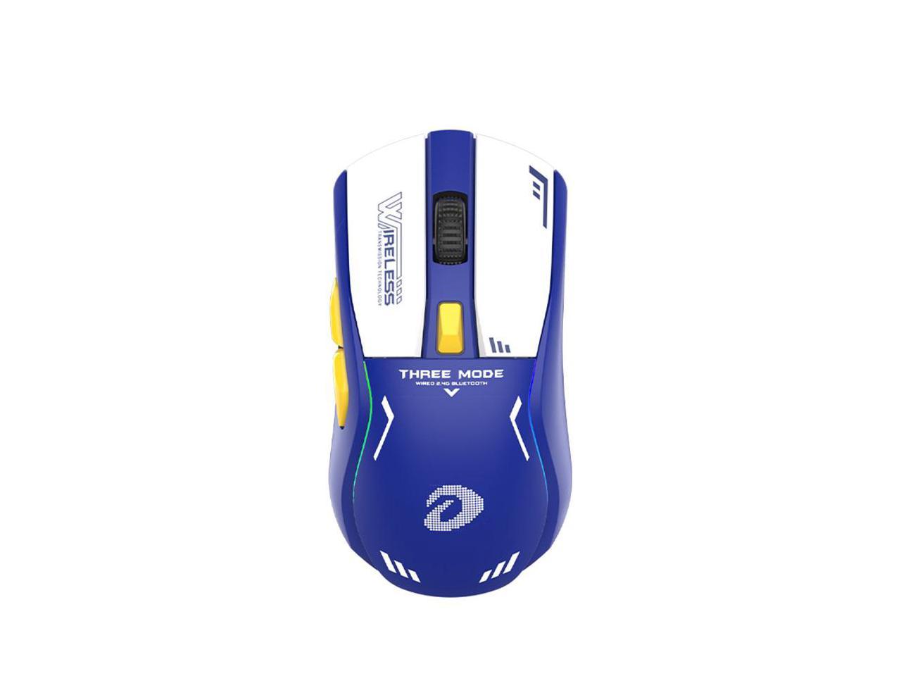 DAREU A950 TRI-MODE RGB WIRELESS BLUE MOUSE | 6 MONTHS WARRANTY MOUSE ...