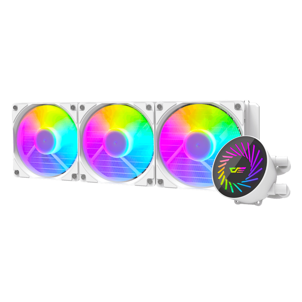 DARKFLASH DC360 | WHITE | LGA | AM5 | AM4 | FAN RATED VOLTAGE 12V | 12 ...