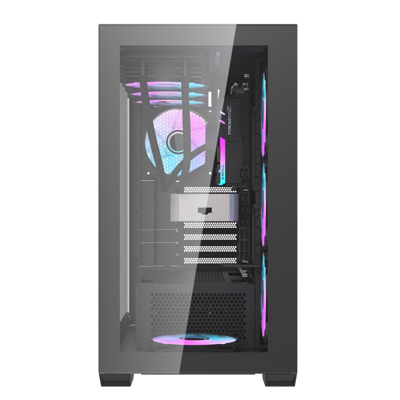 DARKFLASH DLX 4000 GLASS - B DARK FLASH DLX 4000 | 2 * 360MM RADIATOR ...