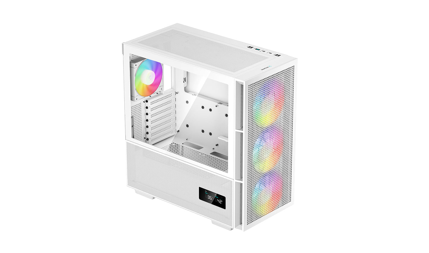 DEEPCOOL R-CH560-WHAPE4D-G-1 | MESH FRONT | 3.5" * 2 | 2.5" * 2 + 1 ...