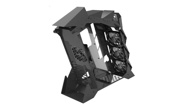 FANTECH CGX7 COBALT BLACK DUAL TEMPERED GAMING CASE – Makotek Computer ...