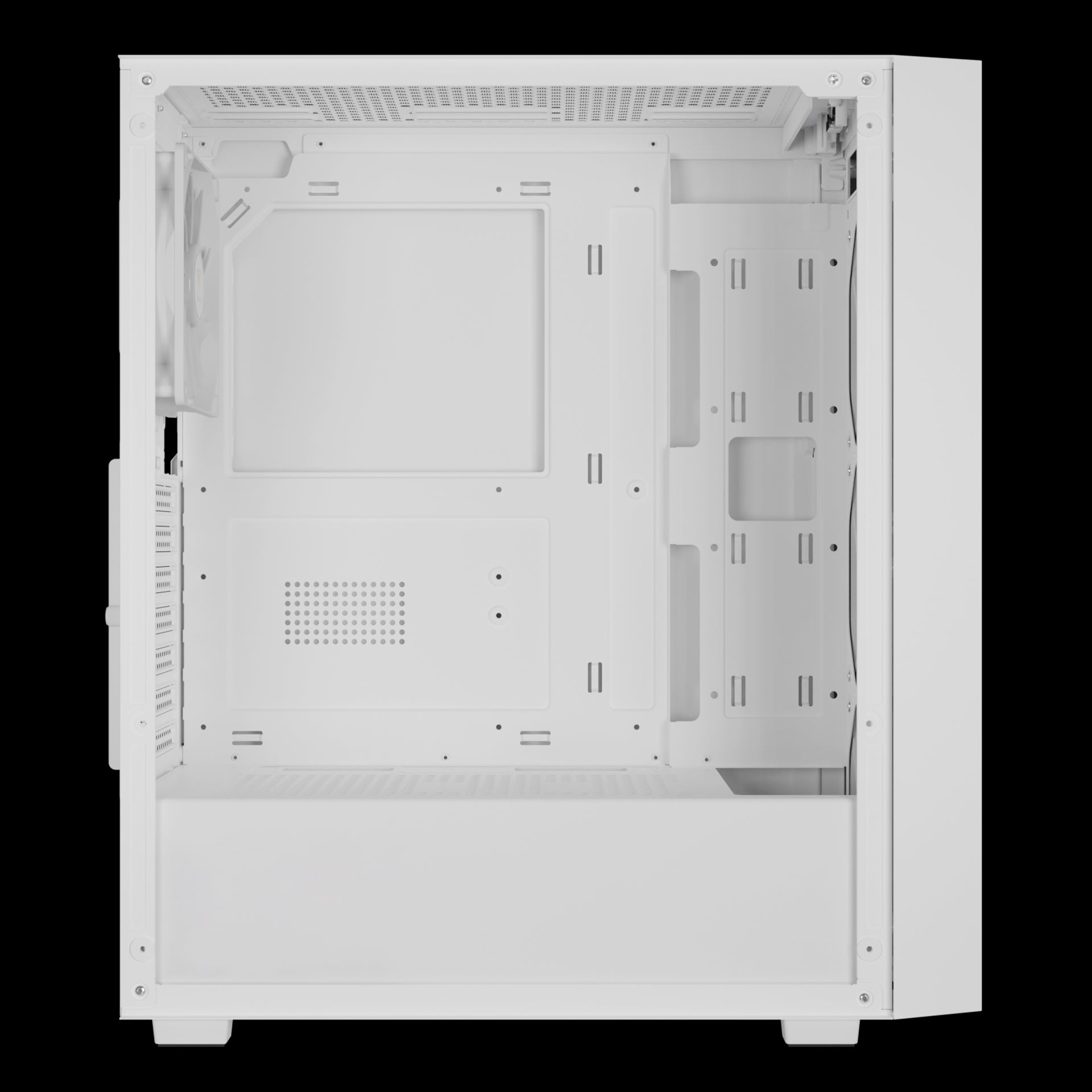 GAMDIAS GC2 ELITE WHITE | PREFORATED RGB MID-TOWER CASE | MESH FRONT P ...