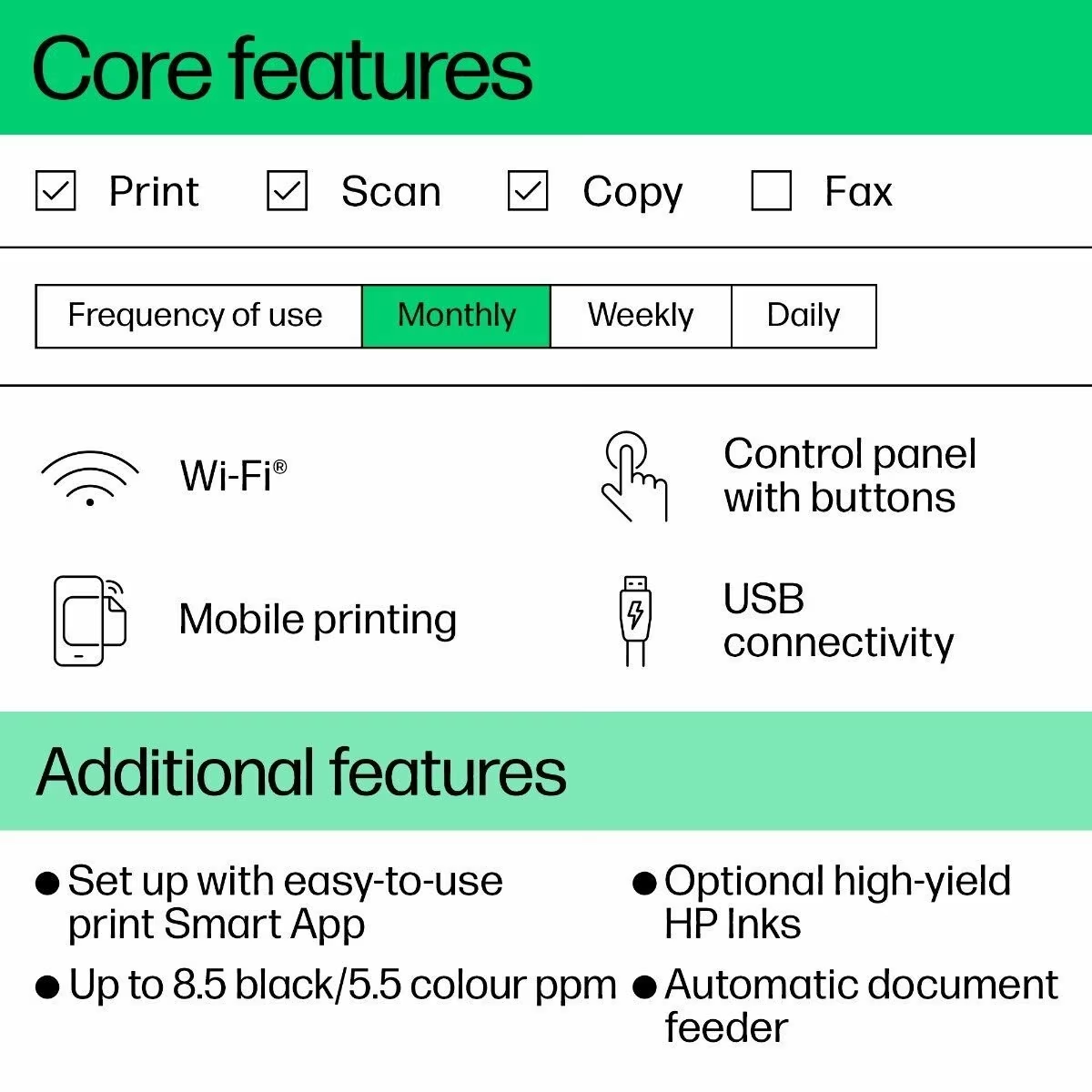 HP DESKJET IA 4275 PRINTER | PRINT, COPY, AND SCAN WITH ADF | WIRELESS ...