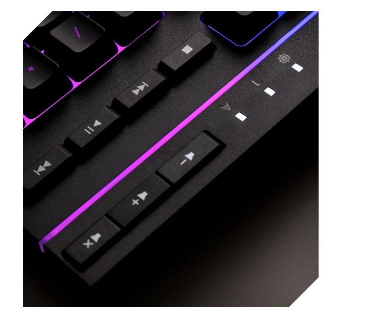 HP HYPERX ALLOY CORE RGB KEYBOARD | BLACK | SWITCH: MEMBRANE | ACTUATI ...