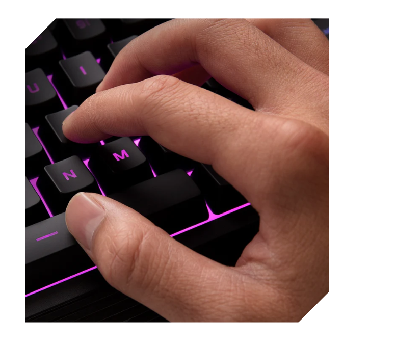 HP HYPERX ALLOY CORE RGB KEYBOARD | BLACK | SWITCH: MEMBRANE | ACTUATI ...