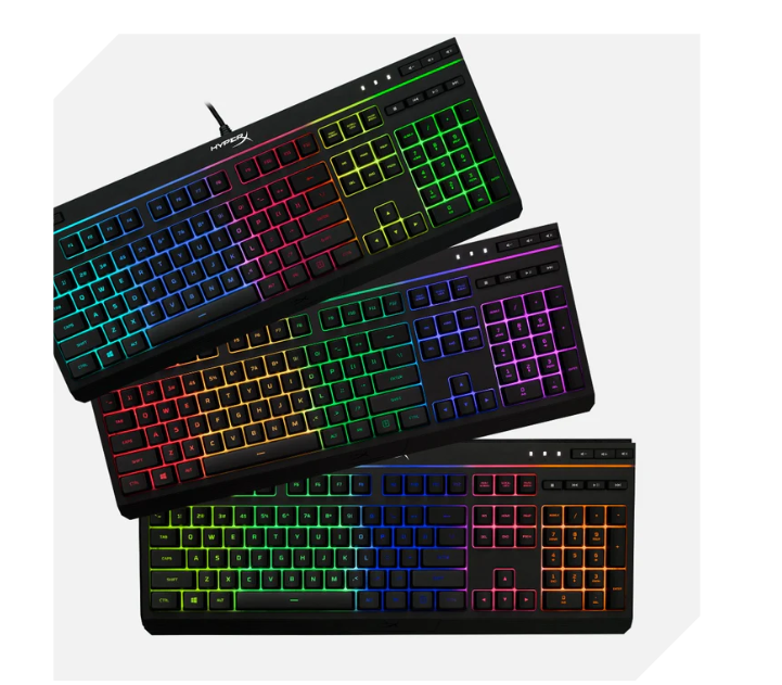 HP HYPERX ALLOY CORE RGB KEYBOARD | BLACK | SWITCH: MEMBRANE | ACTUATI ...