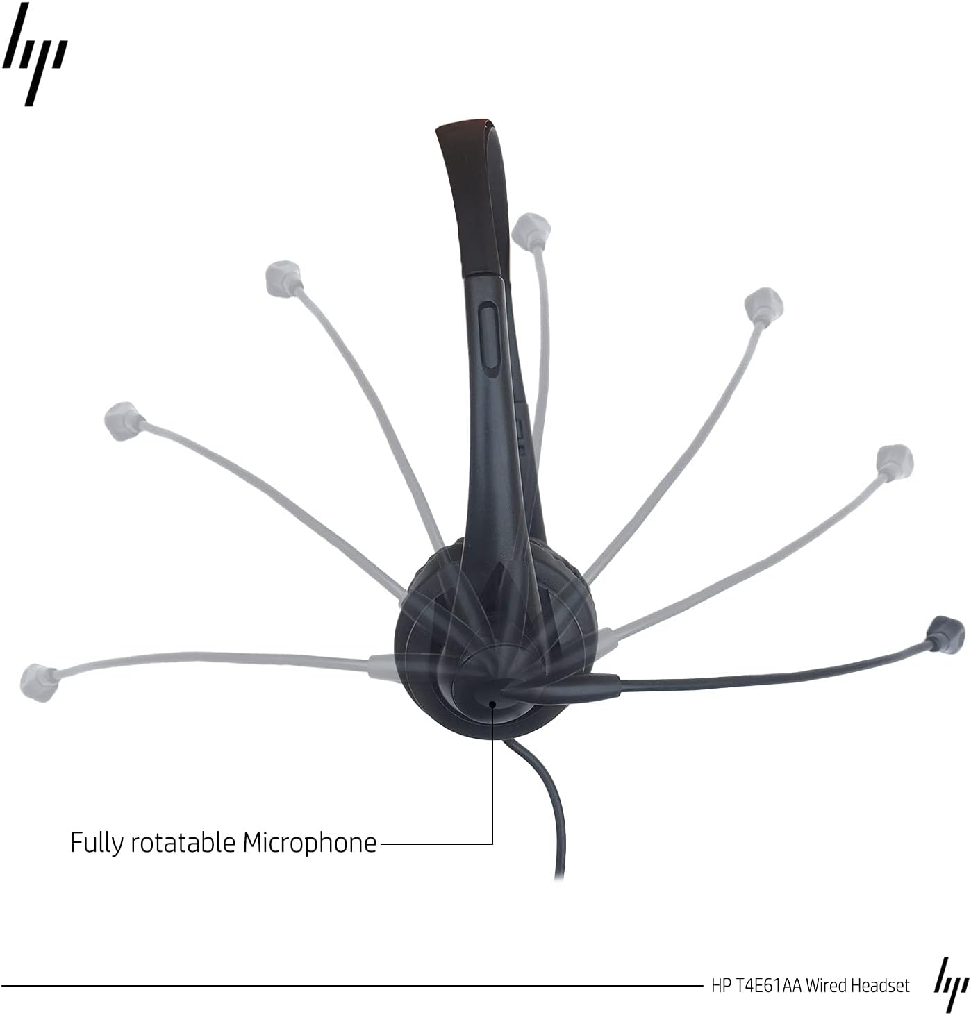 HP T1A66AA | STEREO | 3.5MM JACK | 30MM DRIVER | HEADSET – Makotek ...