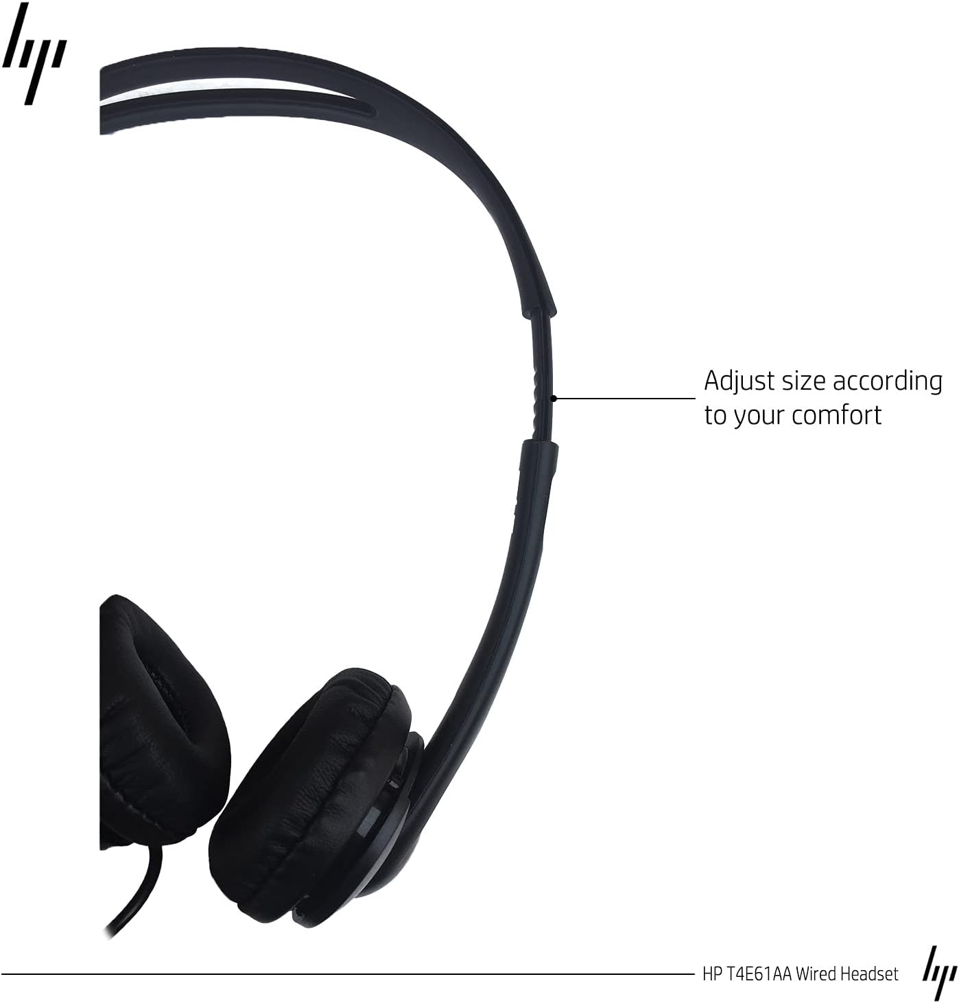 HP T1A66AA | STEREO | 3.5MM JACK | 30MM DRIVER | HEADSET – Makotek ...