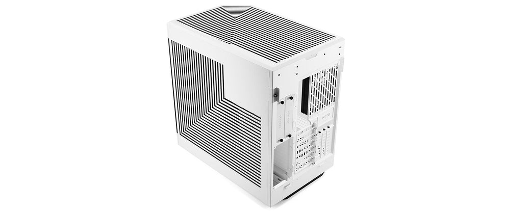 HYTE Y60 CS-HYTE-Y60-WW SNOW WHITE ABS / STEEL / TEMPERED GLASS ATX MI ...