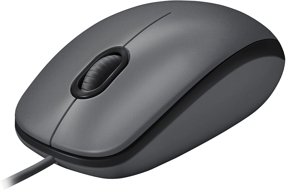 LOGITECH M100 - BLACK - USB - AP - ARCA CLAMSHELL M100R MOUSE | 6 MONT ...
