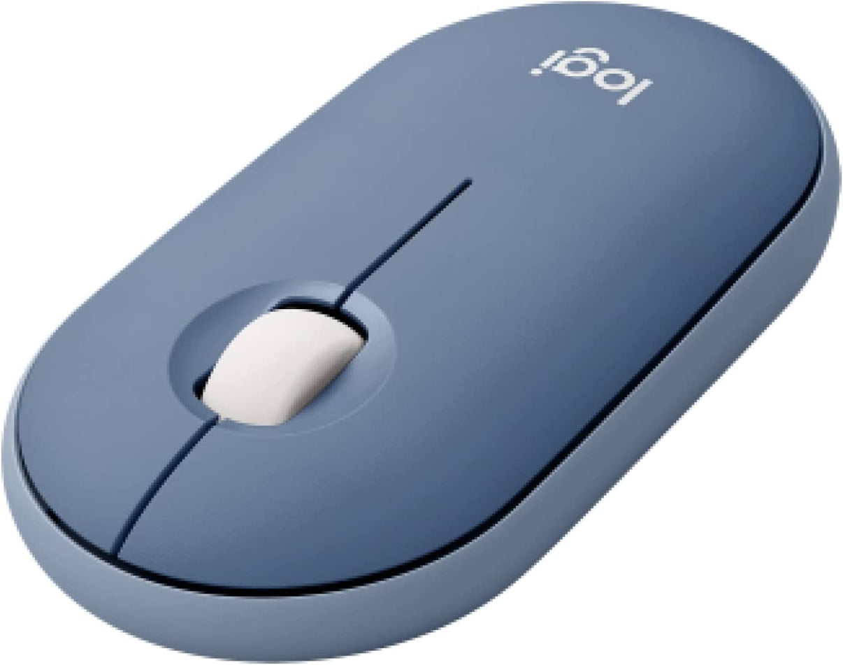 LOGITECH M350 PEBBLE WIRELESS BLUEBERRY MOUSE | 6 MONTHS WARRANTY | MO – Makotek Computer Sales Inc