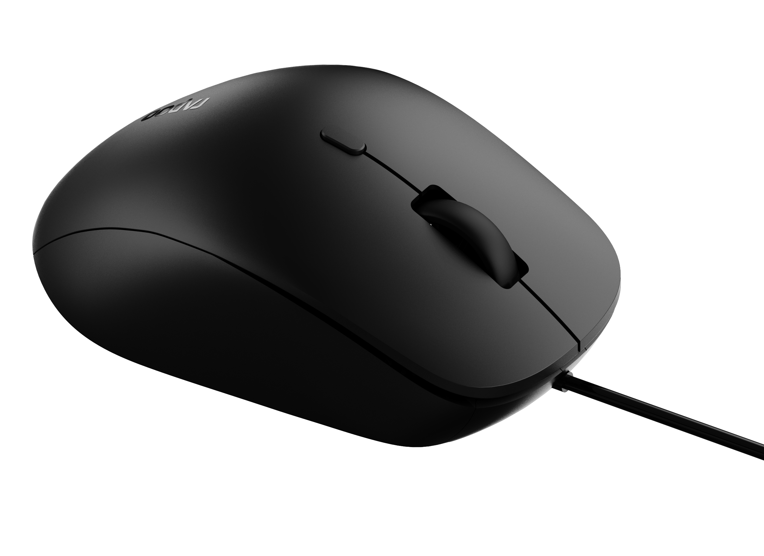 RAPOO N500 WIRED USB OPTICAL MOUSE BLACK – Makotek Computer Sales Inc