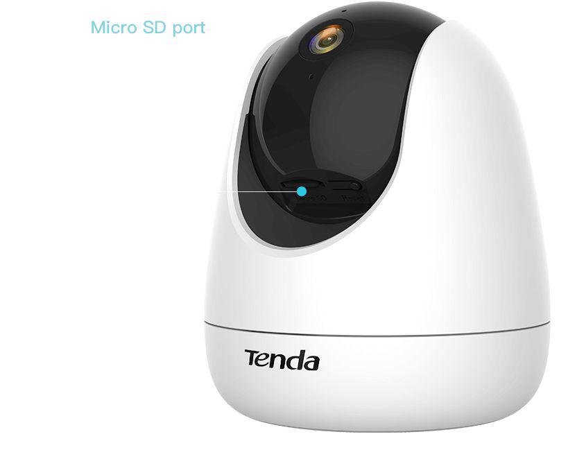TENDA CP3 PAN/TILT TWO WAY AUDIO 2MP FHD 1080P SECURITY CAMERA ...