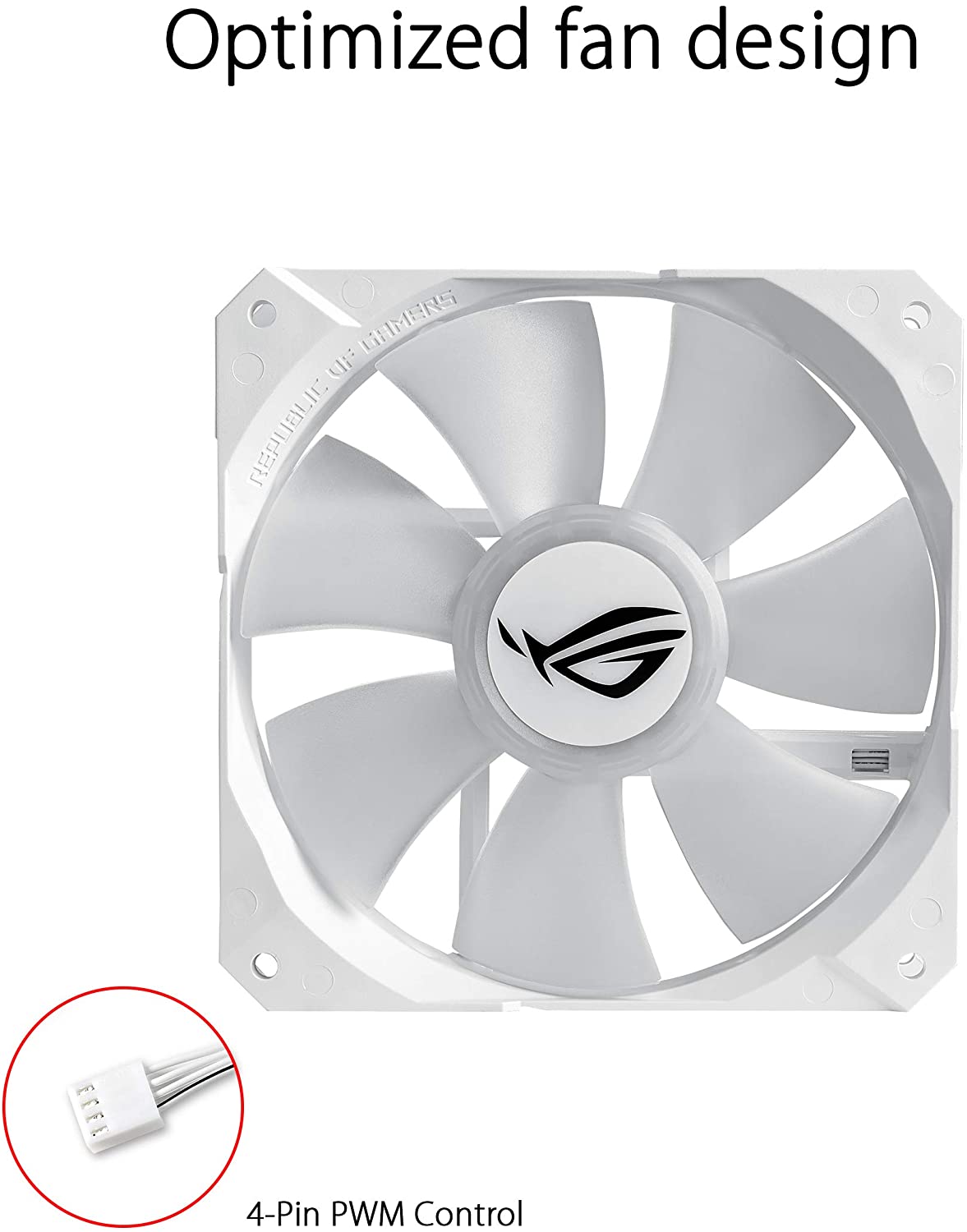 ASUS FAN ROG STRIX LC 240 RGB - WHITE LIQUID COOLER – Makotek Computer ...