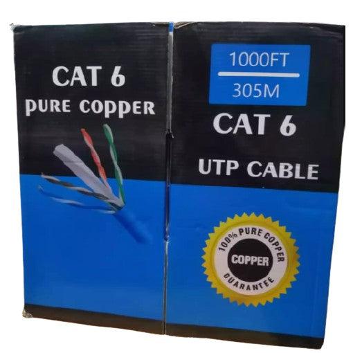 COMLINK INDOOR CAT6 305M | PURE COPPER 0.53MM (PER BOX) UTP CABLE ...