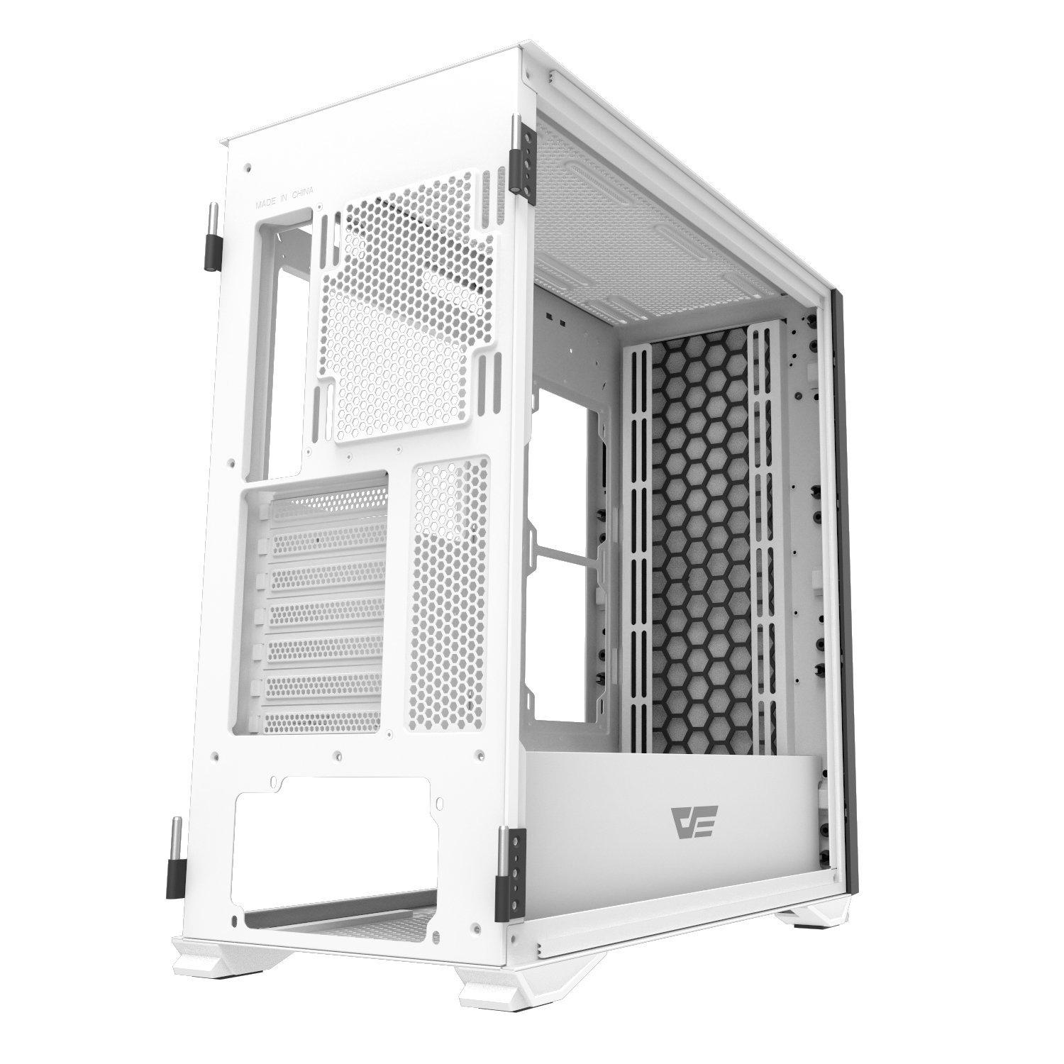 DARKFLASH DLX 21 WHITE GAMING CASE – Makotek Computer Sales Inc
