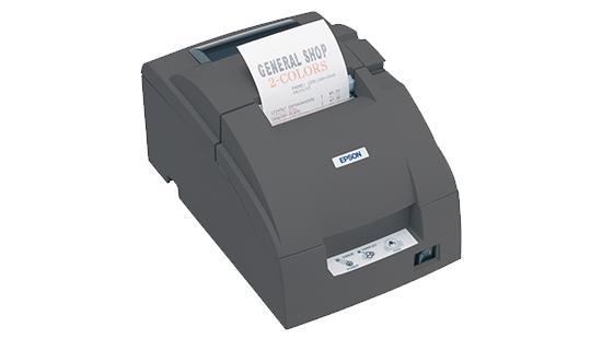 EPSON TMU-220B USB BLACK AUTOMATIC MANUAL CUTTER PRINTER – Makotek ...