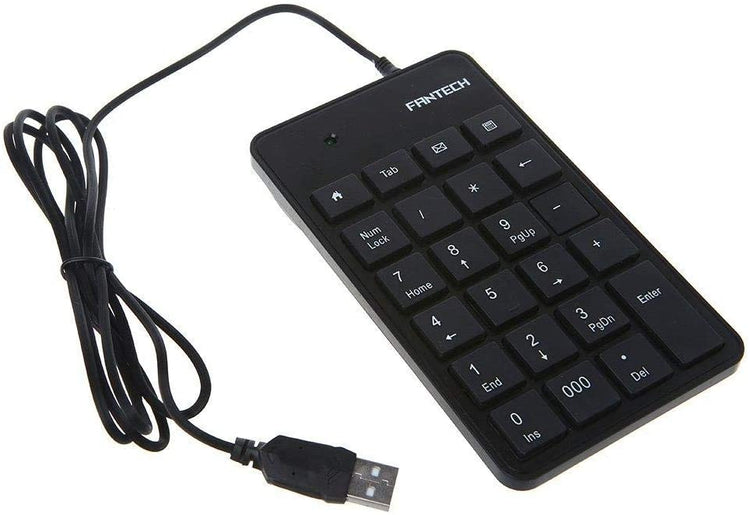 FANTECH FTK801 NUMERIC KEYPAD BLACK – Makotek Computer Sales Inc