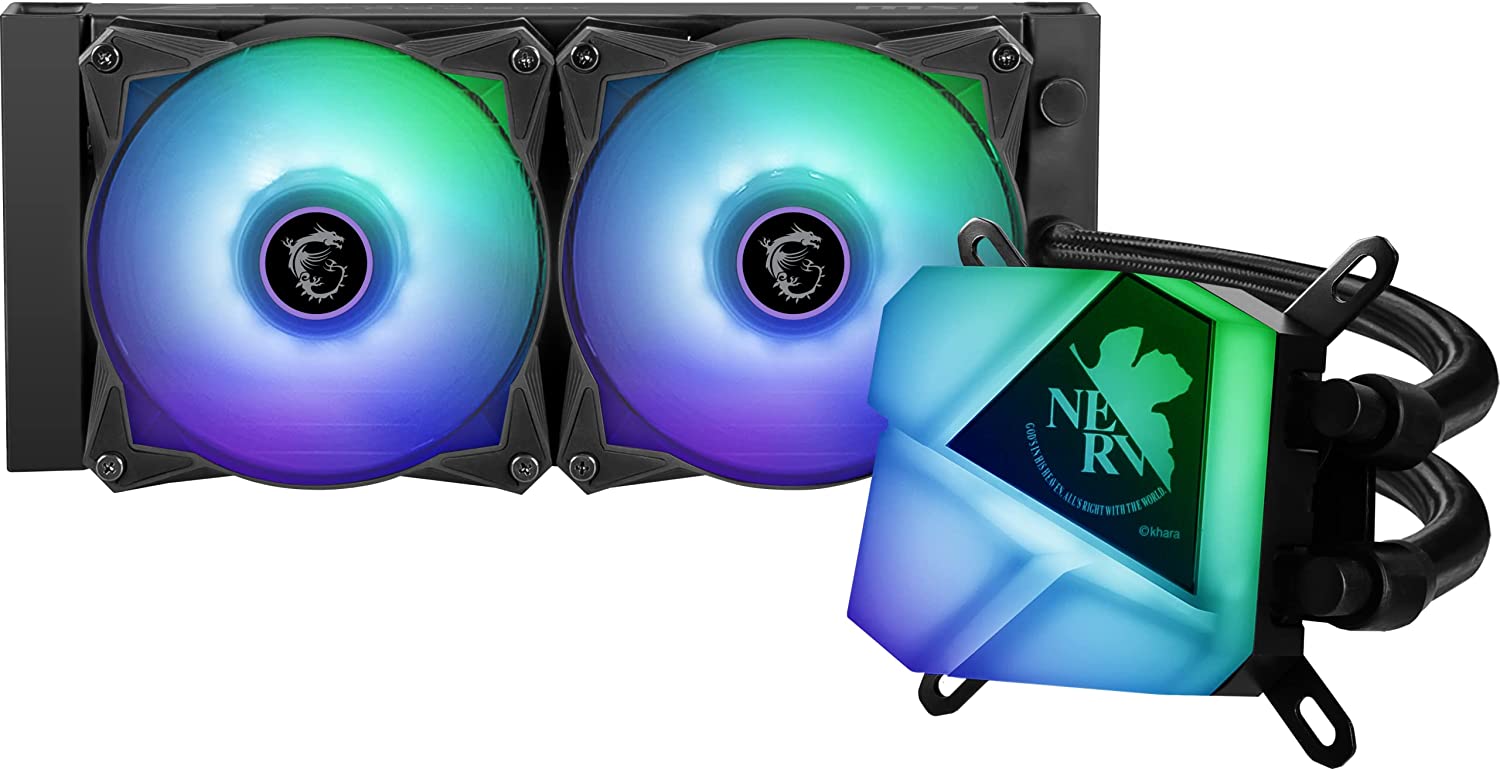 MSI MAG CORE LIQUID C240 EVA E-PROJECT AIO LIQUID COOLER – Makotek ...