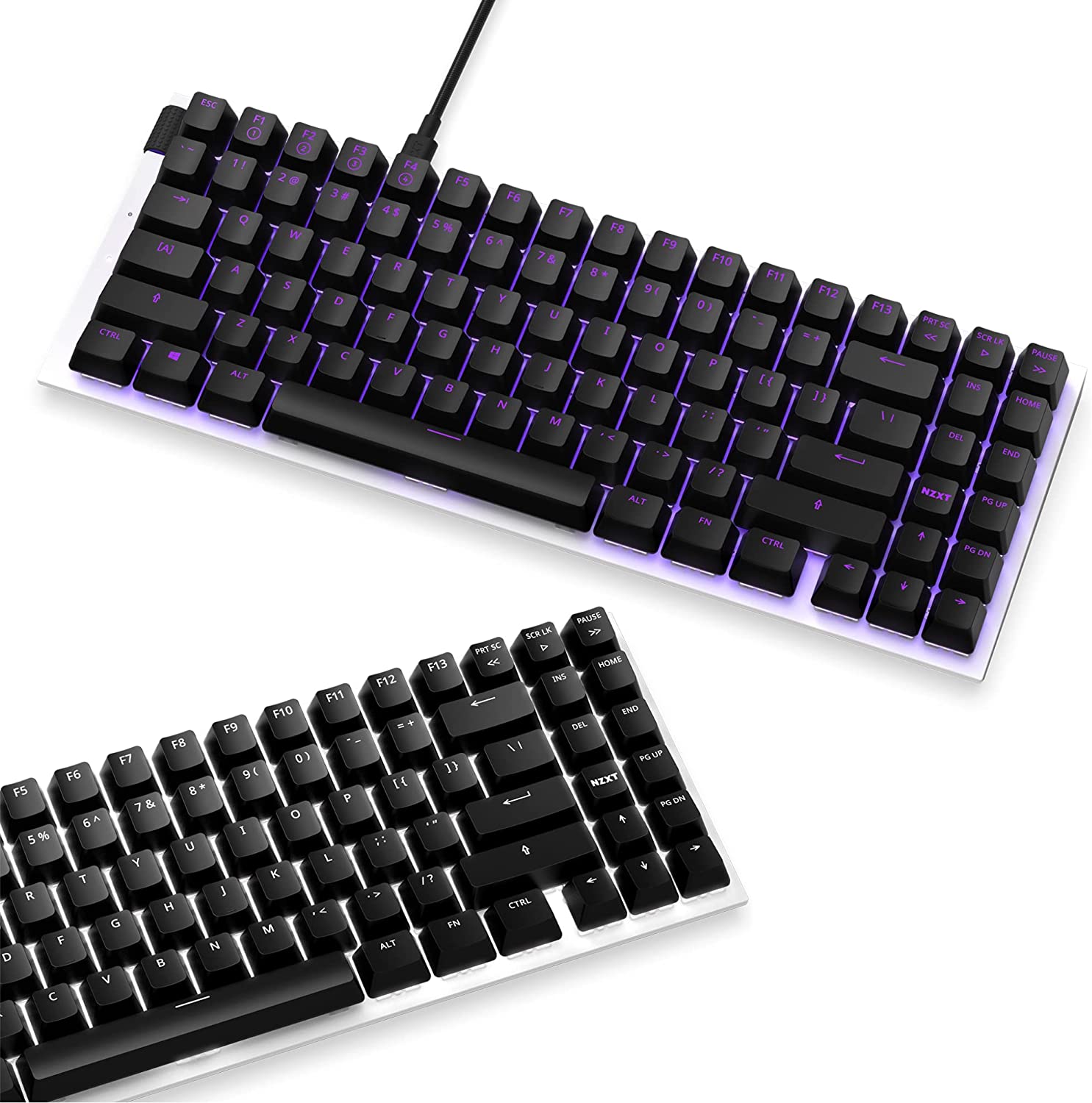 NZXT FUNCTION MINI TKL PC GAMING MECHANICAL KEYBOARD – Makotek Computer ...