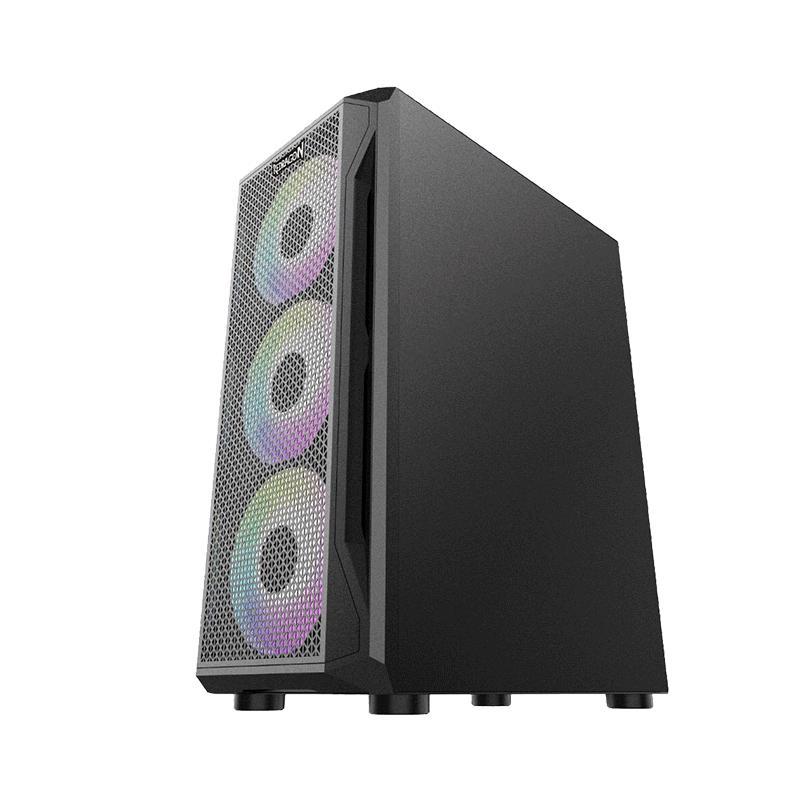REDRAGON GC-619 FIRELIGHT BLACK GAMING CASE – Makotek Computer Sales Inc