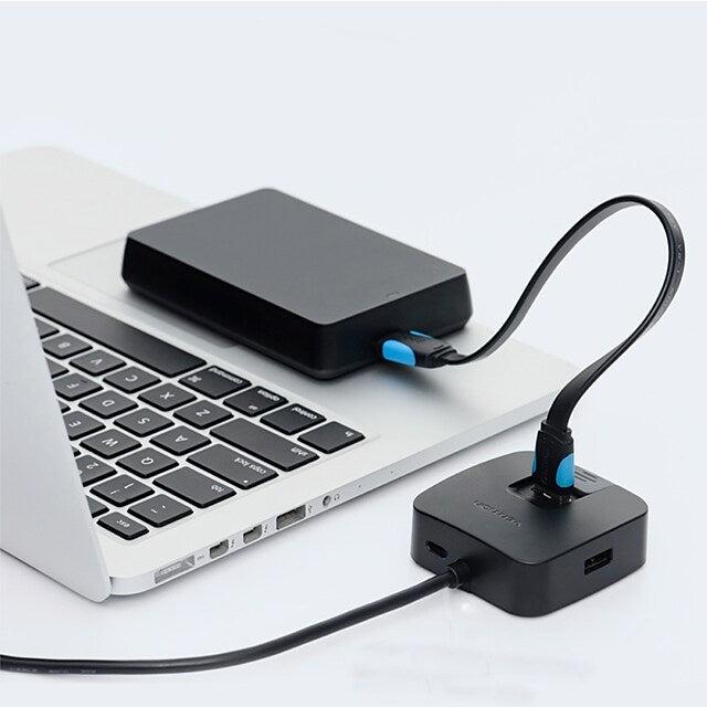 VENTION 1-PORT USB 3.0 + 3-PORT USB 2.0 HUB WITH POWER SUPPLY USB HUB ...