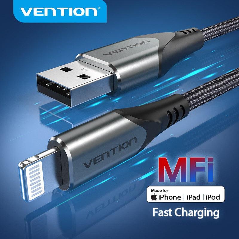 VENTION USB 2.0 A TO LIGHTNING CABLE – Makotek Computer Sales Inc